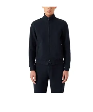 Emporio Armani Long-sleeved Stand-up Collar Coat