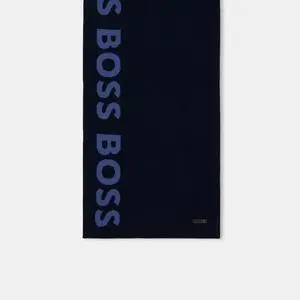 Hugo Boss Two-tone Knit Beanie