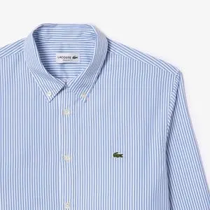 Lacoste Regular-fit Striped Cotton Shirt