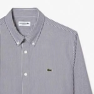 Lacoste Regular-fit Striped Cotton Shirt