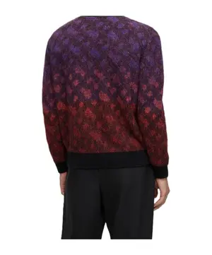 Hugo Boss Jacquard Crew Neck Sweater