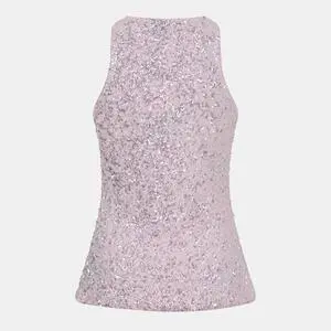 GANNI Sequined Halter Top