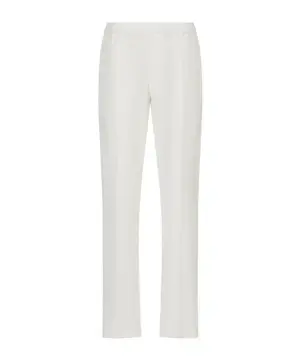Emporio Armani Casual Trousers - White