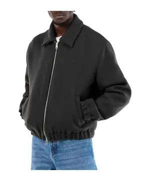 AMI Paris Solid Color Casual Jacket