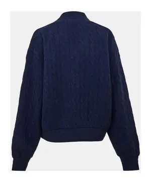 Polo Ralph Lauren Cable-knit Bomber Jacket - No