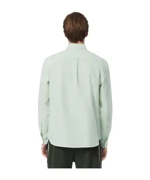 Lacoste Regular-fit Striped Oxford Shirt