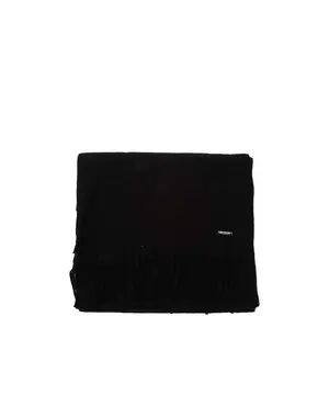 Hugo Boss Styven Medium Thickness Scarf - Black