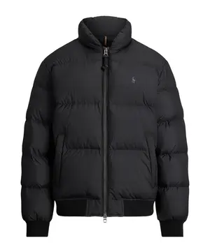 Polo Ralph Lauren Stand-collar Quilted Puffer Jacket - Black
