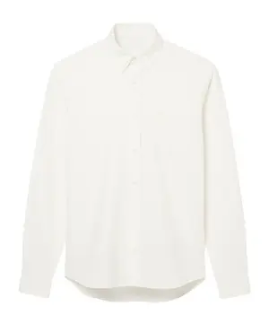 Lacoste Regular-fit Cotton Jersey Shirt - Cream