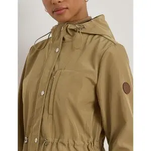 Ralph Lauren Hooded Anorak With Drawstring Waist