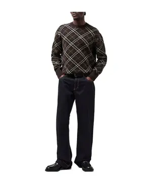 Burberry Argyle Knit Jumper