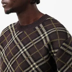 Burberry Argyle Knit Jumper