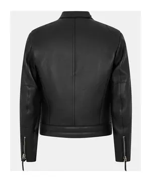 TOM FORD Slim-fit Leather Jacket With Signature Hardware - Black