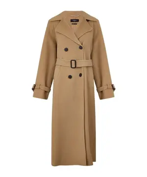 Max Mara Double-breasted Trench Coat - Brown