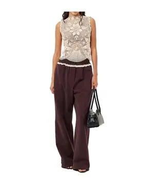 Magda Butrym Crocheted Sleeveless Top