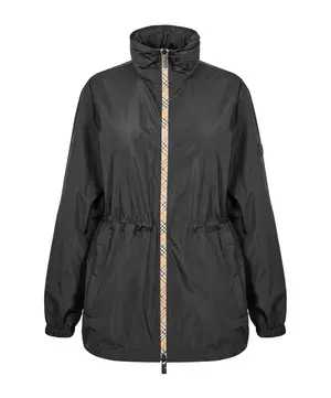 Burberry Solid Color Casual Jacket - Black