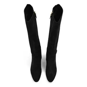 Ralph Lauren Leather Kellie Knee High Boots