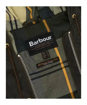 Barbour Long-sleeved Zip-up Jacket With Patch Pockets