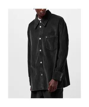 AMI Paris Loose Overshirt In Thick Corduroy