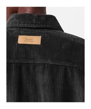 AMI Paris Loose Overshirt In Thick Corduroy