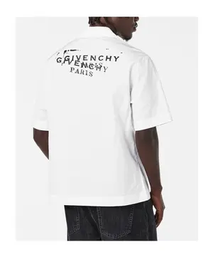 Givenchy Printed Short-sleeve Polo Shirt