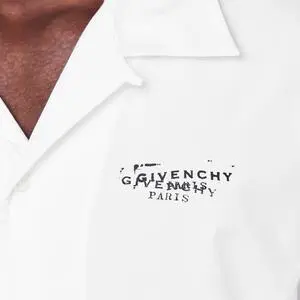 Givenchy Printed Short-sleeve Polo Shirt
