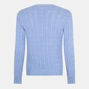 Ralph Lauren Crew Neck Cable Knit Sweater