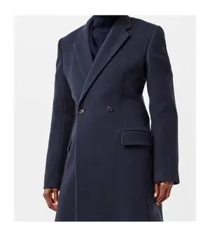 Balenciaga Bal Godet Overcoat