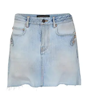 Balenciaga Denim Mini Skirt
