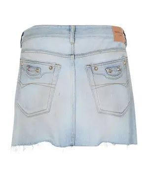 Balenciaga Denim Mini Skirt