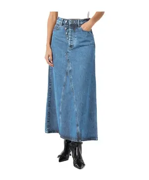 GANNI Dnm Maxi Skrt Ld99