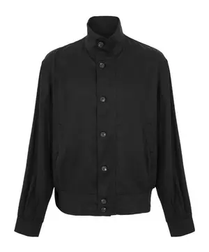 Our Legacy Stand-collar Jacket - Black