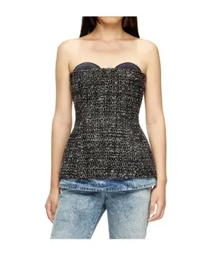 DIESEL® Fitted Bustier Top