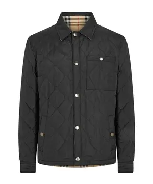 Burberry Quilted Reversible Shirt Jacket