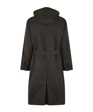 Ralph Lauren Hooded Long Workwear Trench Coat