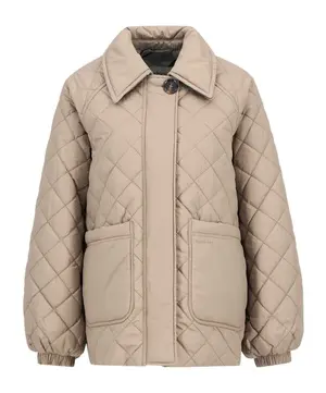 Barbour Quilted Jacket With Patch Pockets