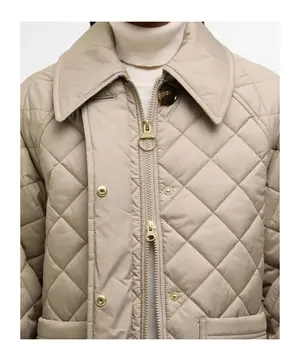 Barbour Quilted Jacket With Patch Pockets