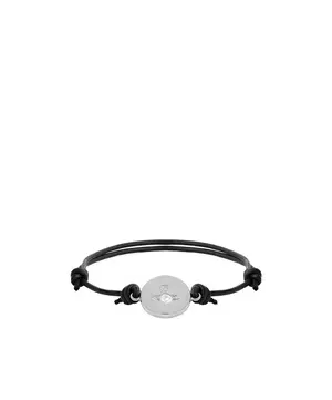 VIVIENNE WESTWOOD Cord Bracelet - Black