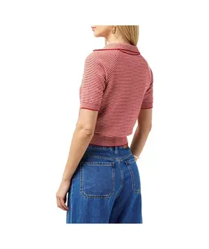 Max Mara Horizontal Striped Knit Top