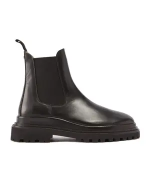 Isabel Marant Étoile Leather Chelsea Boots - Black