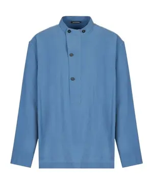 Emporio Armani Long Sleeve Jacket - Blue