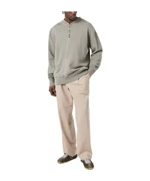 MAISON MARGIELA Quarter Zip Fleece Top