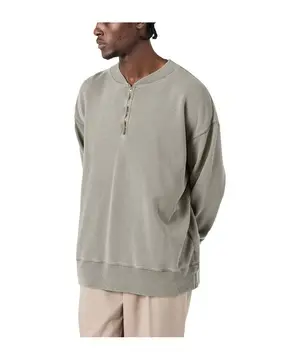 MAISON MARGIELA Quarter Zip Fleece Top