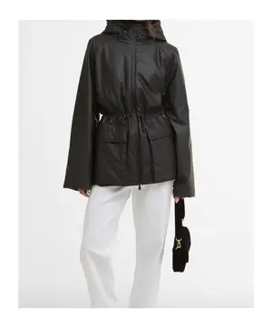 Barbour International Long Sleeve Hooded Jacket With Drawstring Waist
