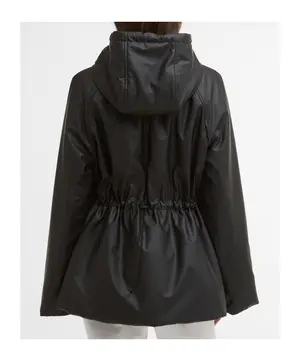 Barbour International Long Sleeve Hooded Jacket With Drawstring Waist