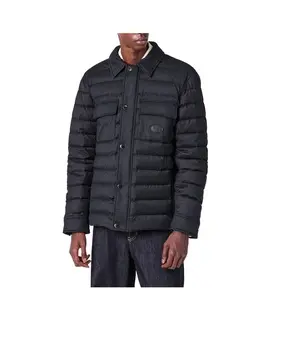 Burberry Quilted Shirt-style Down Jacket