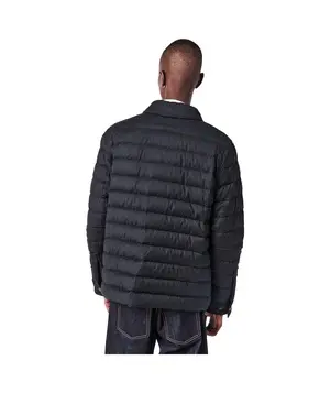 Burberry Quilted Shirt-style Down Jacket
