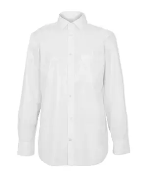 MAISON MARGIELA Long-sleeve Button-up Shirt - White