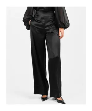 JOSEPH Elastic Waist Trousers - Black