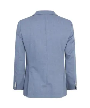 Hugo Boss Textured Two-button Blazer